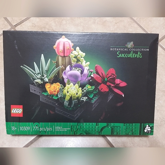 Lego | Toys | Lego Creator Expert Botanical Collection Succulents 309 ...
